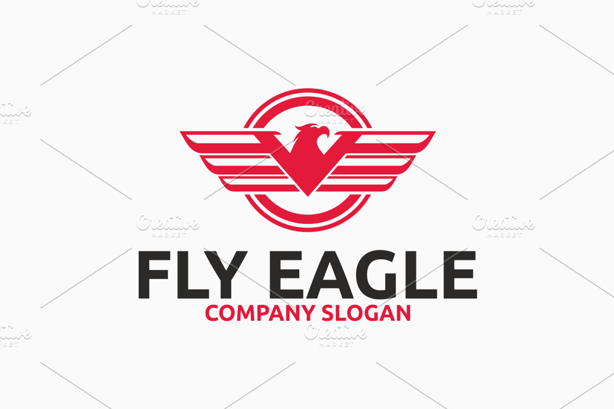 Fly Eagle, a Branding & Logo Template by Brandlogo