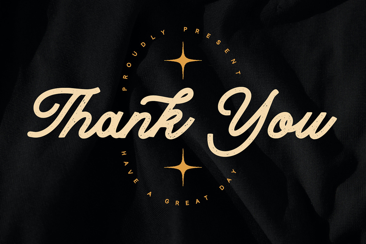 Tranquility - Vintage Script | Creative Market