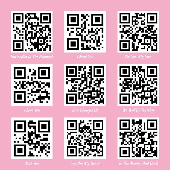 Love QR codes, a Graphic by Microvector