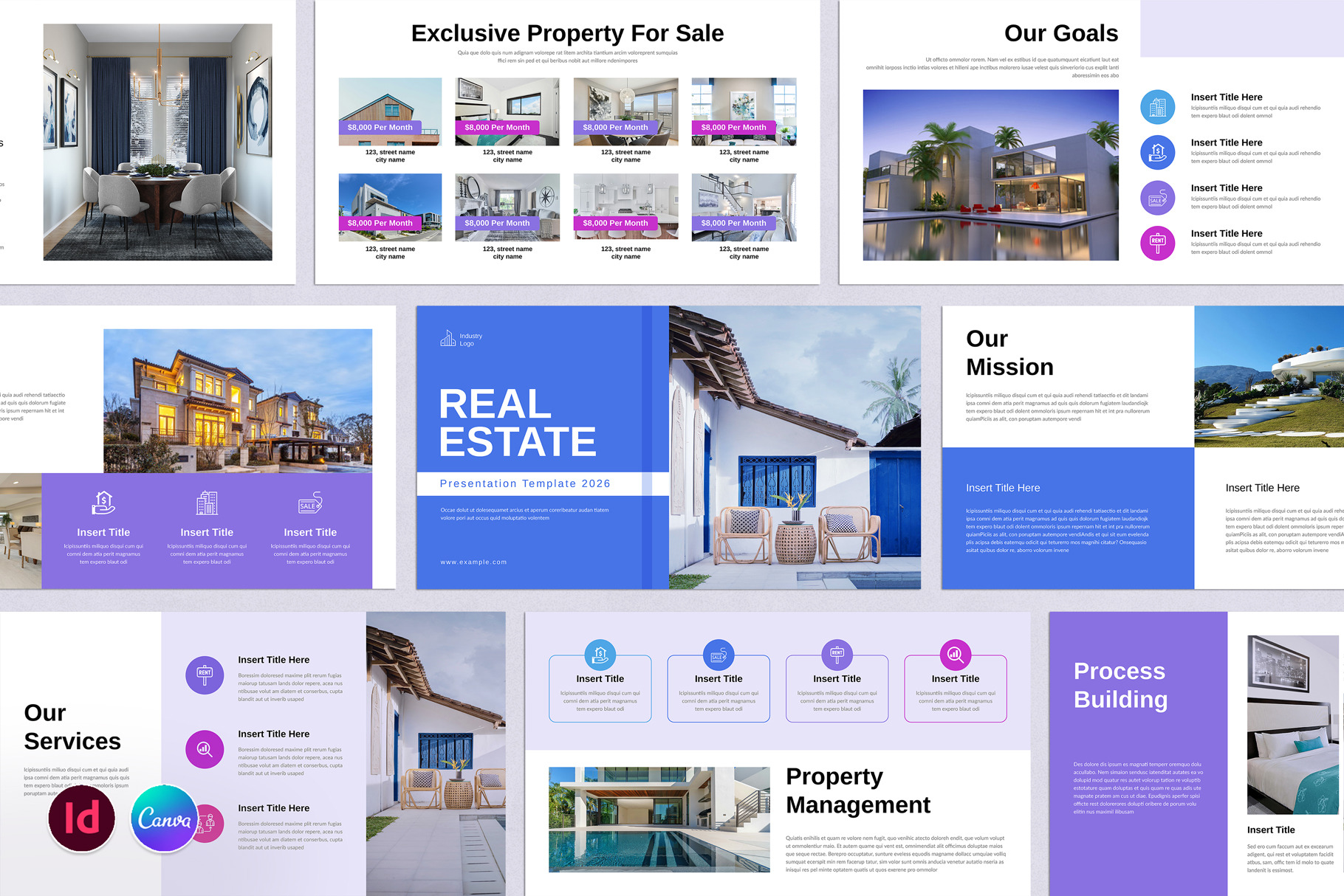Real Estate Presentation Template, a Presentation Template by ...