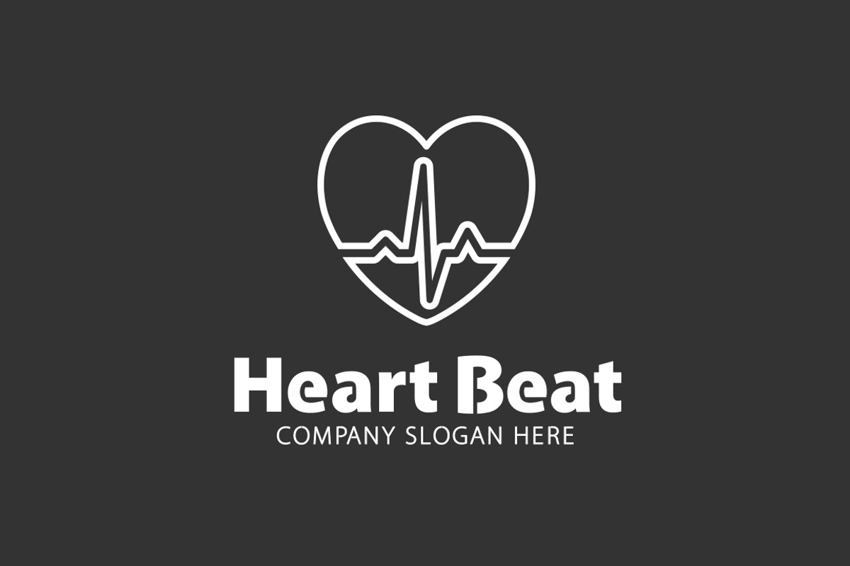 Heart Beat Logo, a Branding & Logo Template by Creative Dezing