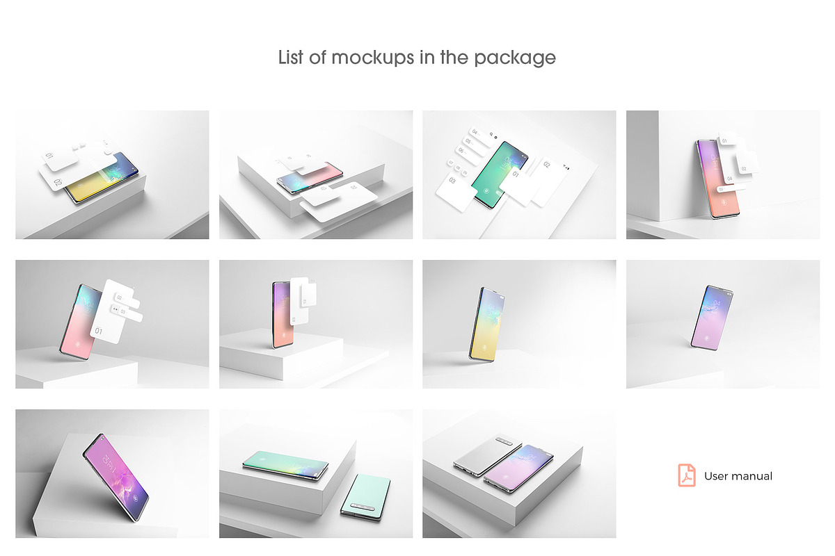 Android Smartphone Mockup, an Android Mockup by Mockup Cloud