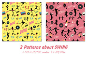 Patterns About Swing!, a Person Illustration by La Inspiratriz