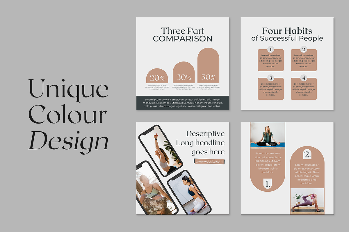 Instagram Creator for Yoga Coach Canva