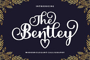 The Bentley Script, a Script Font by Bosstype Studio | Creative Market