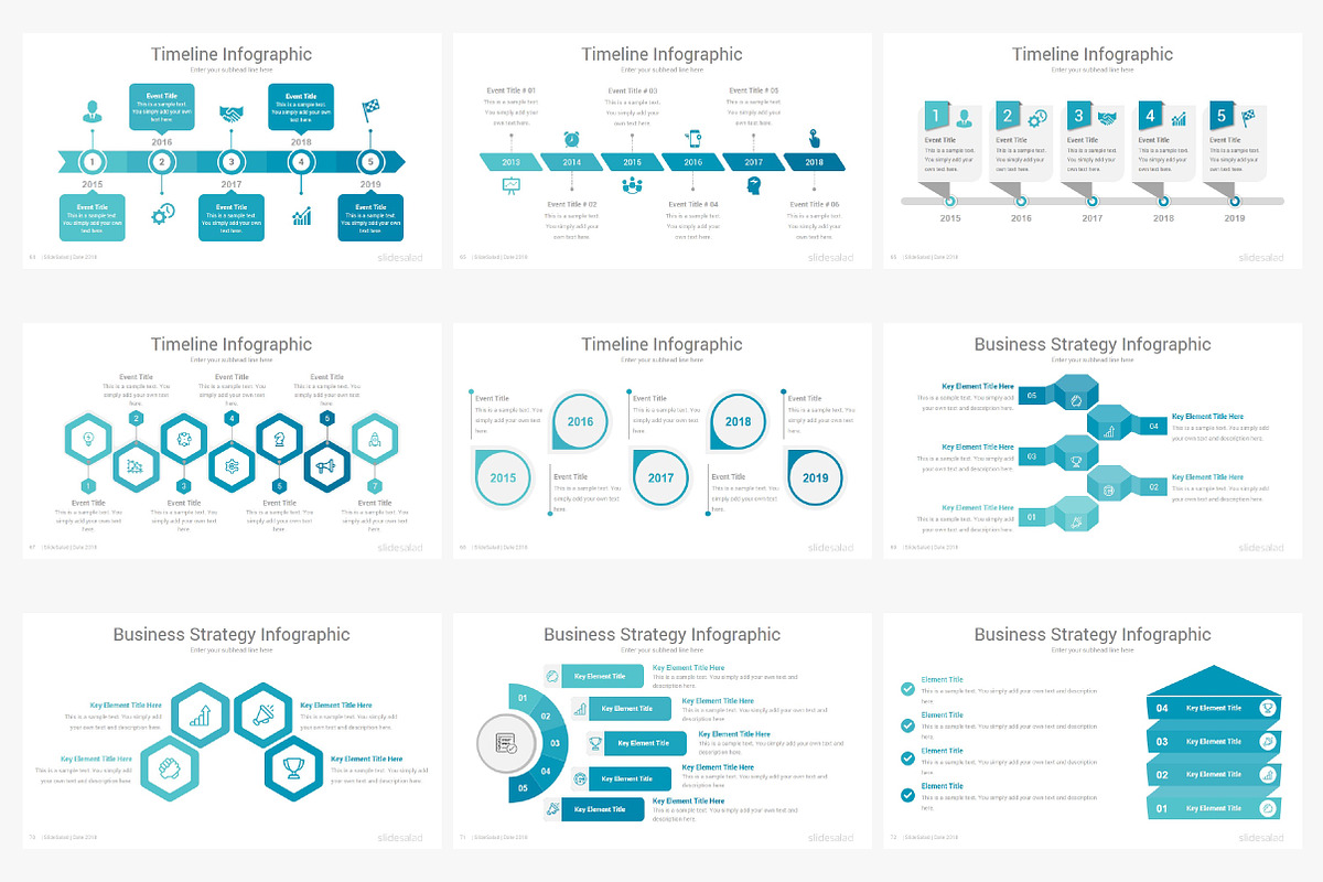 Simple & Modern PowerPoint Template, a Presentation Template by SlideSalad