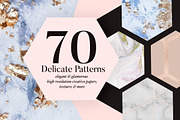 70 Delicate Patterns, a Pattern Graphic by Laras Wonderland | Creative ...