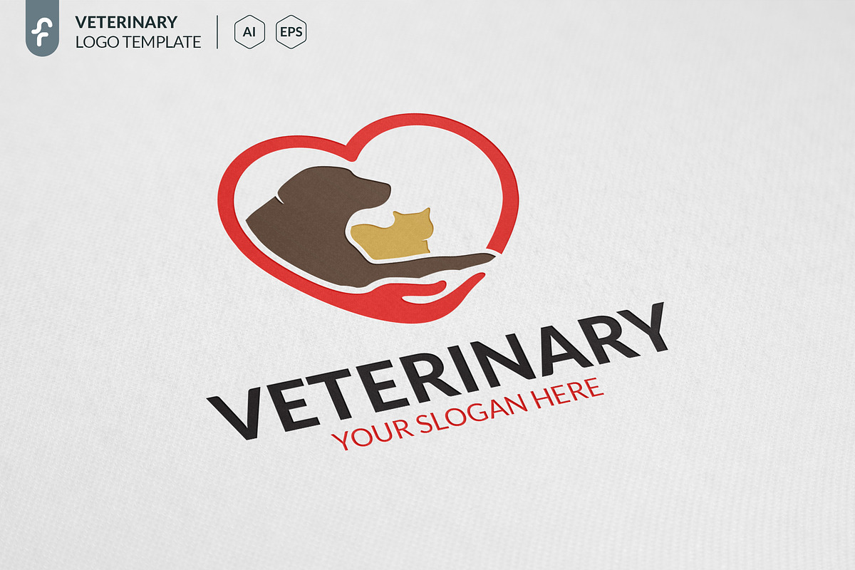 Veterinary Logo, a Branding & Logo Template by ft.studio