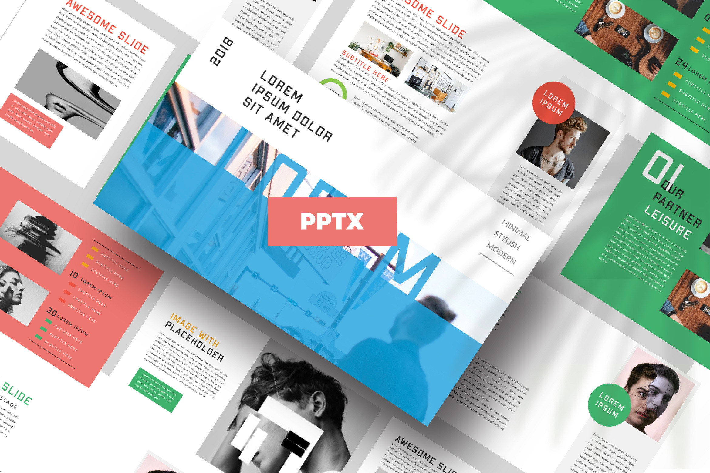 LOREM - Powerpoint Template, a Presentation Template by Dirtytemp Studio