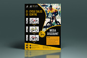 Cycle Store Flyer, a Flyer Template by graphicsunday