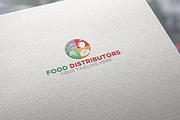 Food Distributions Logo, a Branding & Logo Template by REDVY CREATIVE