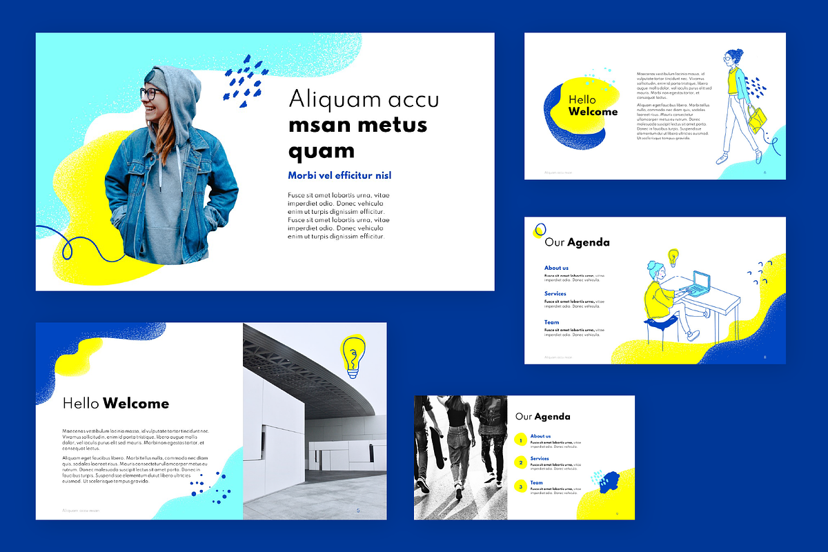 Doodle Illustration - PowerPoint, a Presentation Template by chio ...