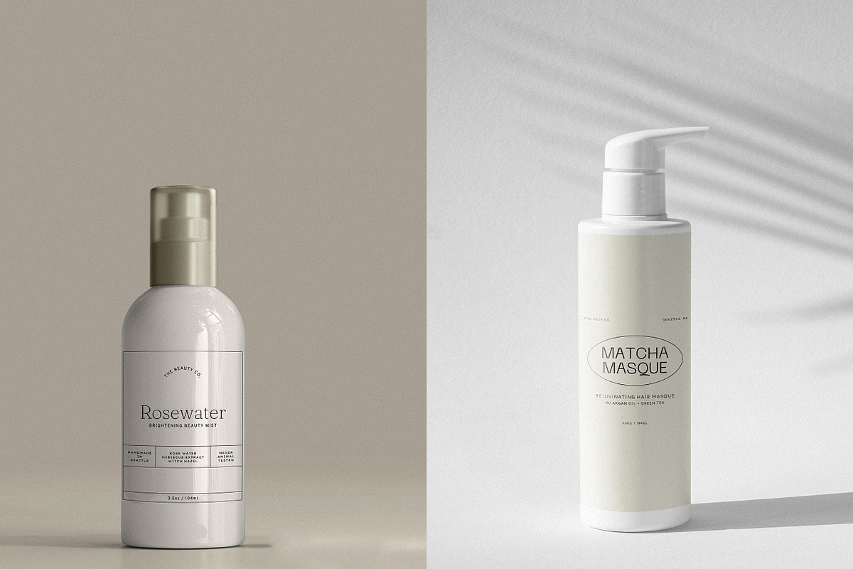 Minimalist Label Templates, a Templates & Theme by denofdreamers