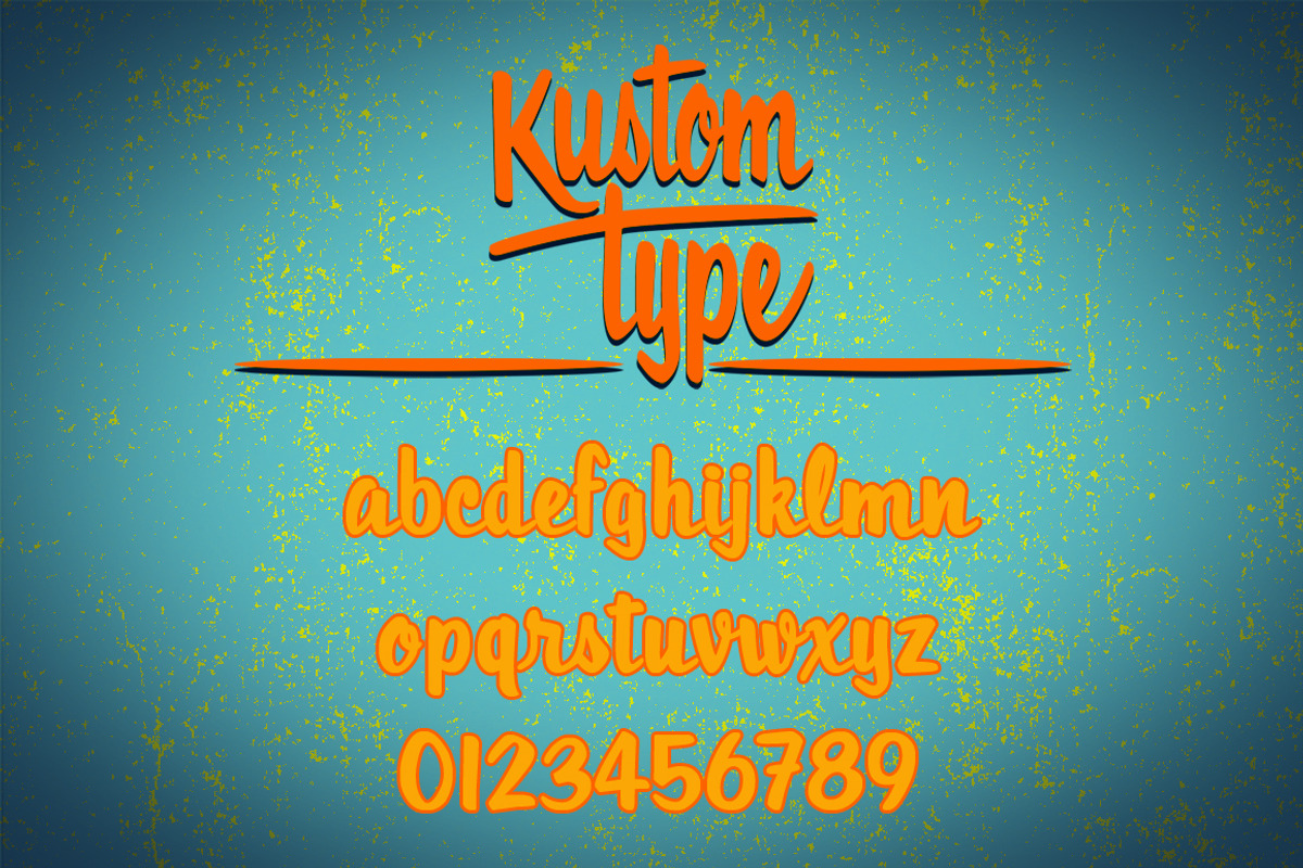 Roadstar Font Script, a Script Font by Kustomtype