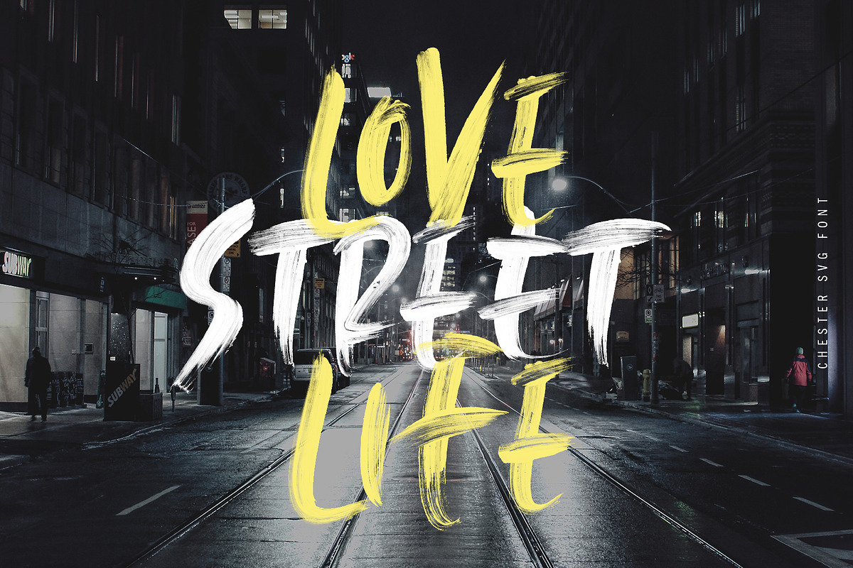 Chester SVG Font, a Font by Ivan Rosenberg