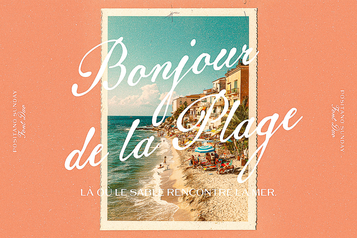 Positano Sunday Font Trio, a Handwritten Font by Ivan Rosenberg