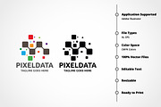 Pixel Data Logo, a Branding & Logo Template by Design_Planet