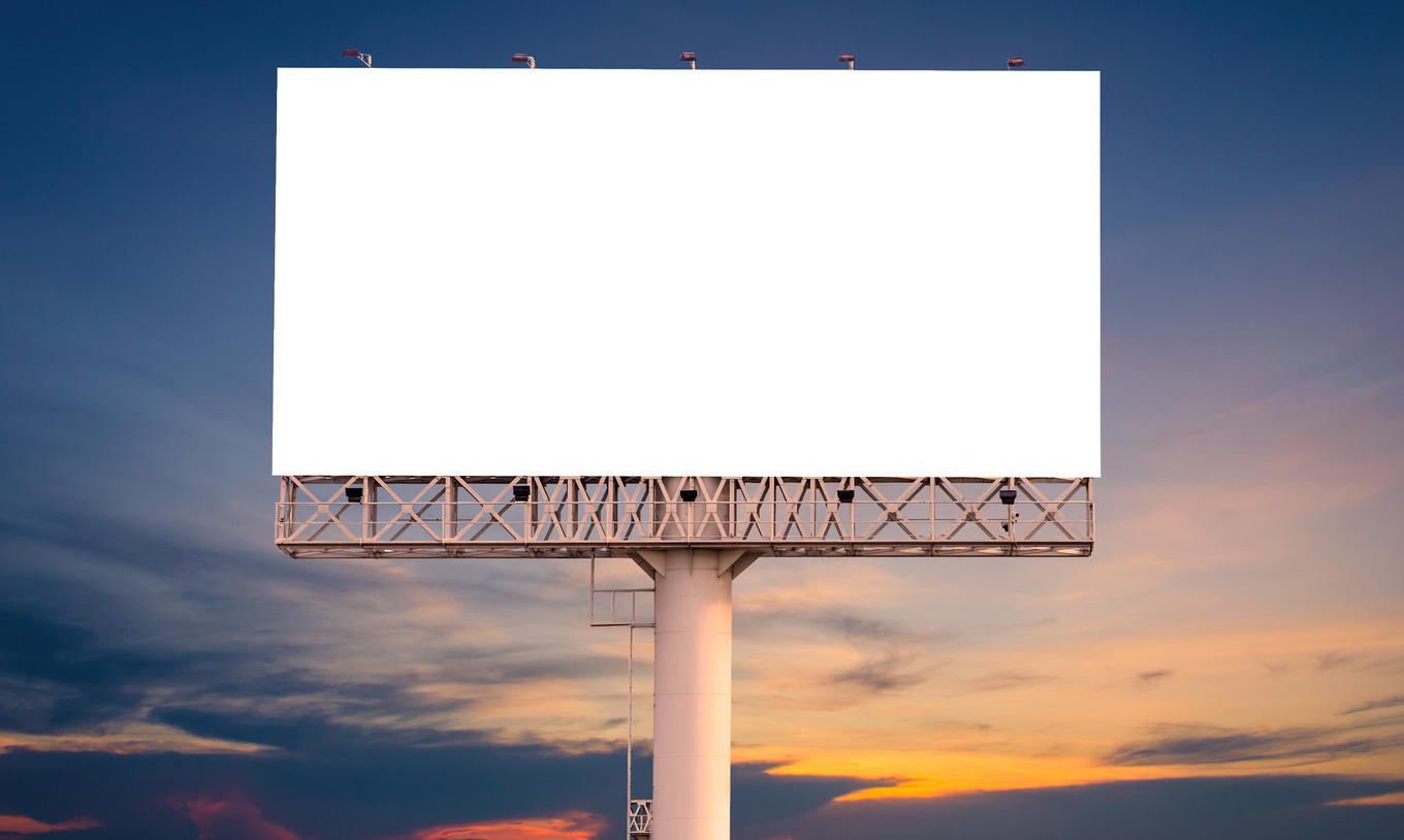 Billboard ready for advertisement featuring billboard, advertise, and ...