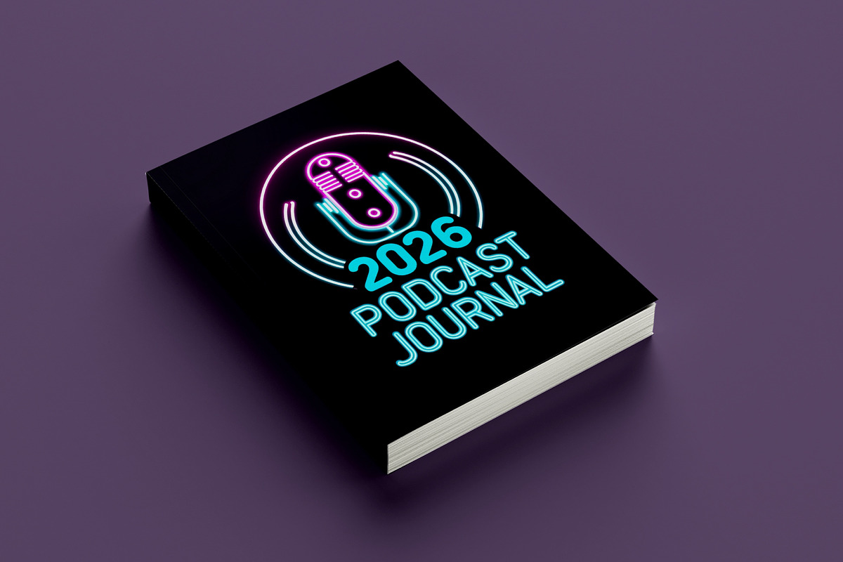 2026 Podcast Journal Canva Kdp