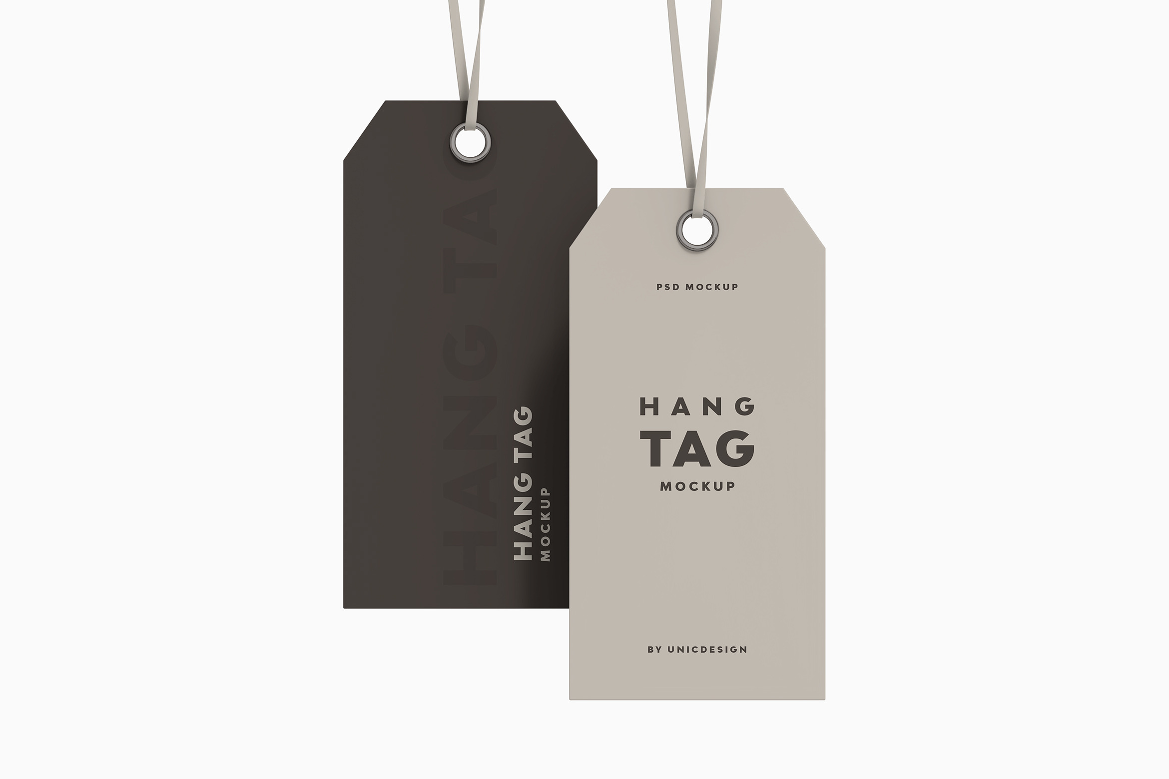 Hang Tag Mockup, an Apparel Mockup by UnicDesign