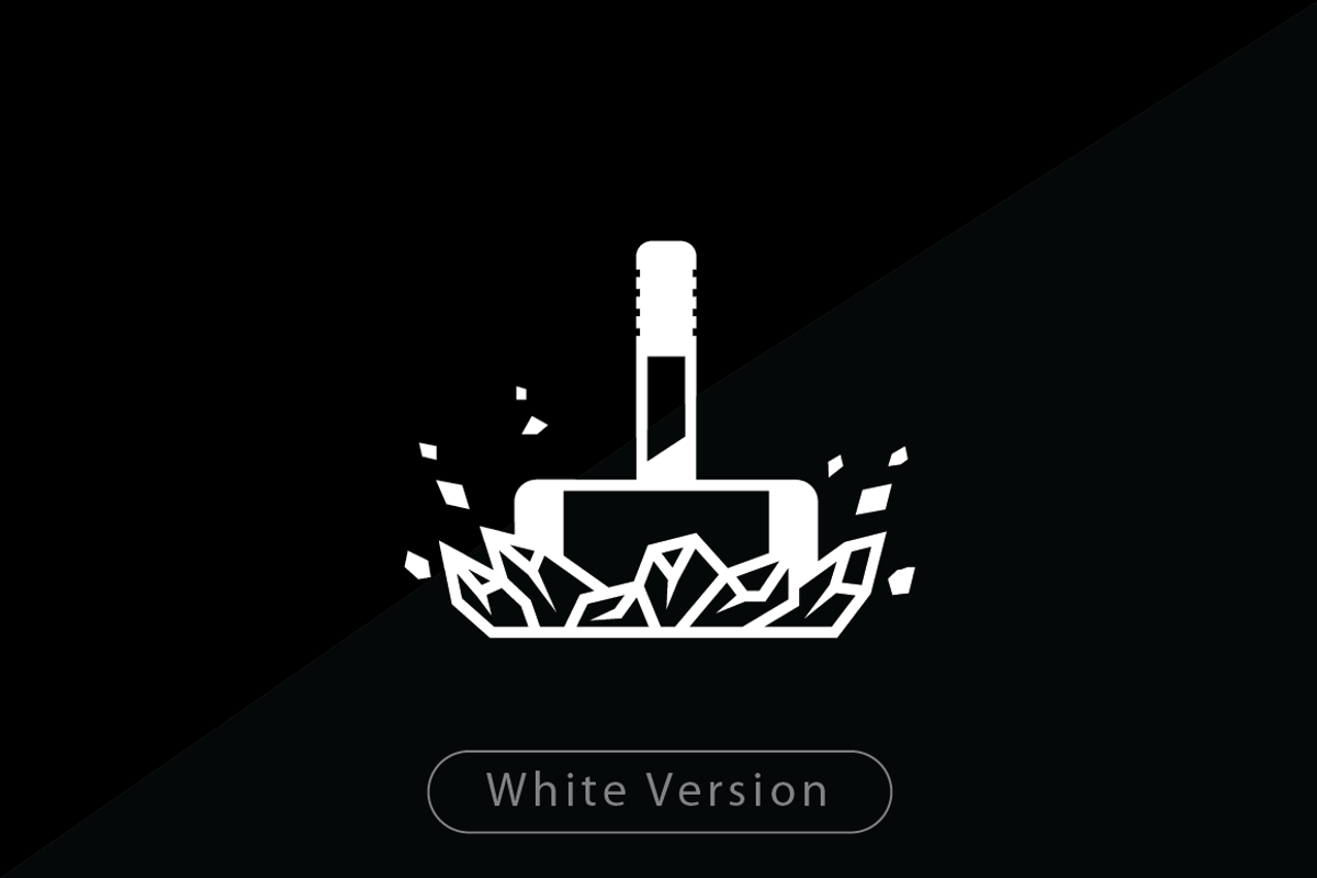 Breaker Hammer Logo Template, a Branding & Logo Template by Heavtryq ...