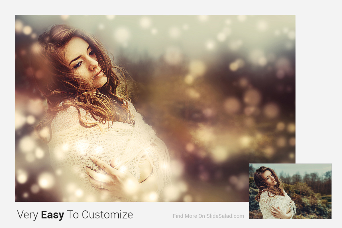 Soft Focus Photoshop Mockups, an Action Add-On by SlideSalad