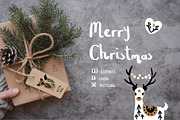 Merry Christmas Bundle | Graphics ~ Creative Market