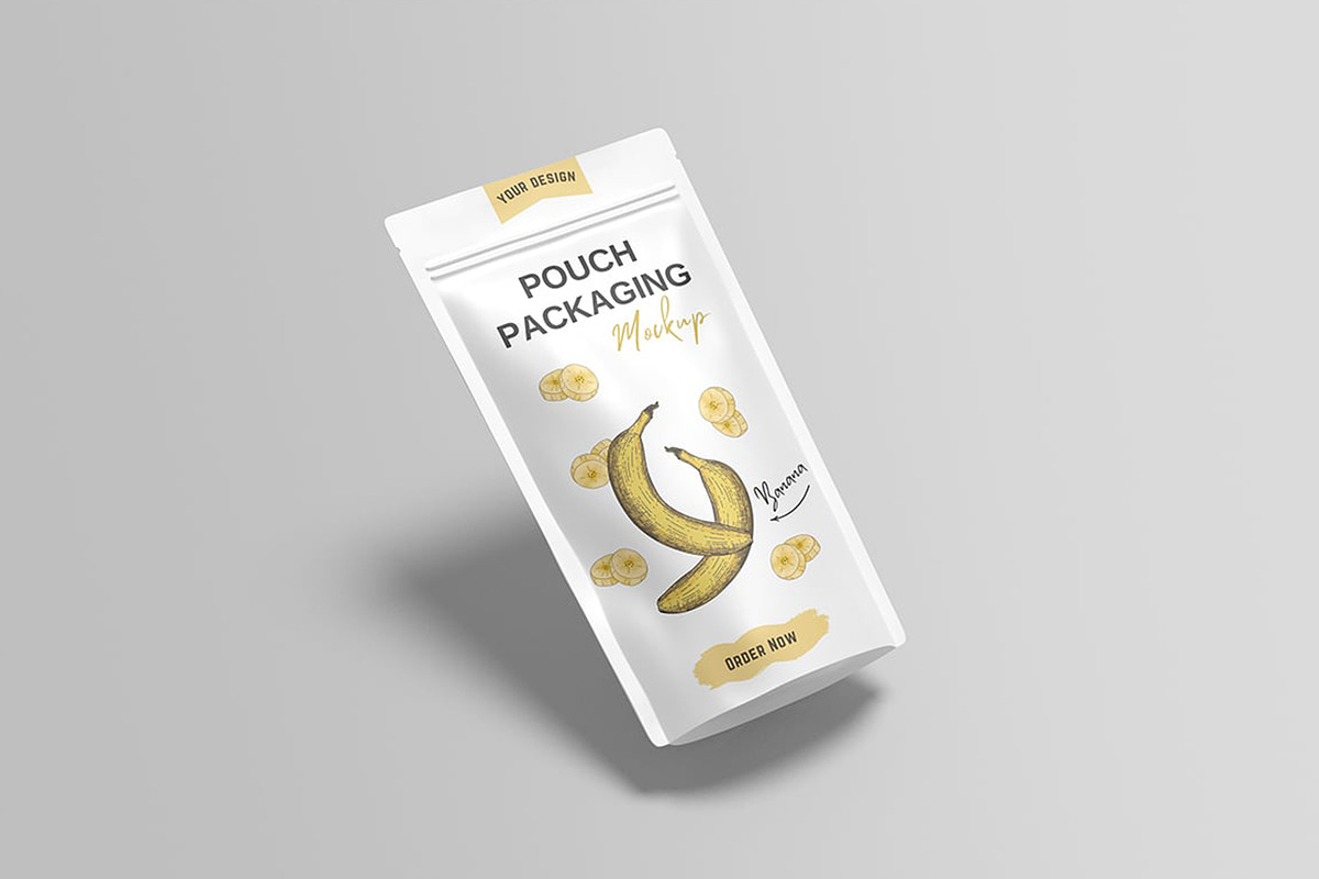 Pouch Packaging Mockup