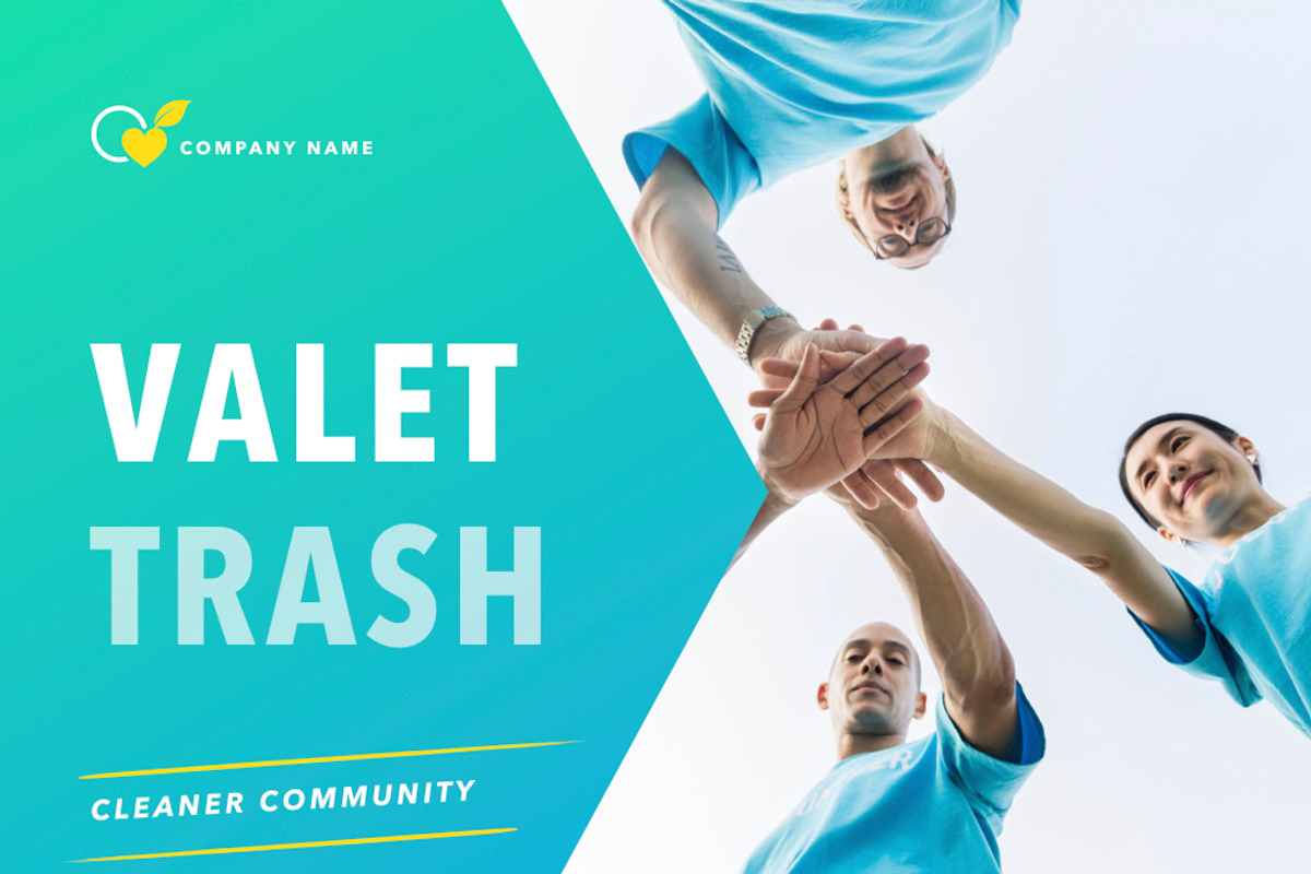 Valet Trash Service PowerPoint, a Presentation Template by Jumsoft