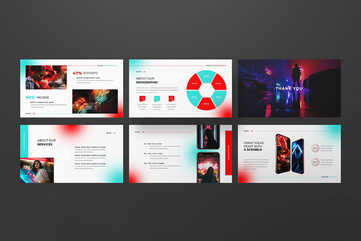 IGNITE Powerpoint, a Presentation Template by Portocraft