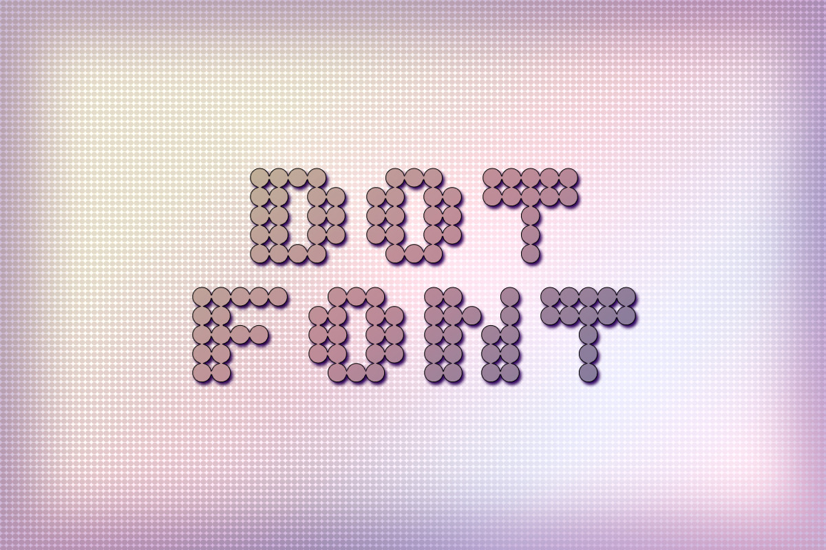 Dot Font