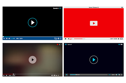 Flush UI - flat user interface | Templates & Themes ~ Creative Market