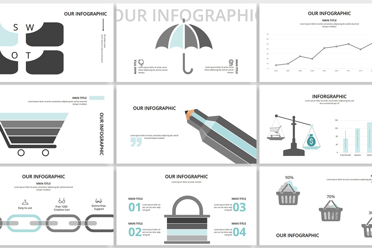 Shopdaholic - Powerpoint Template, a Presentation Template by One ...