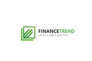 Finance Trend Logo | Branding & Logo Templates ~ Creative Market