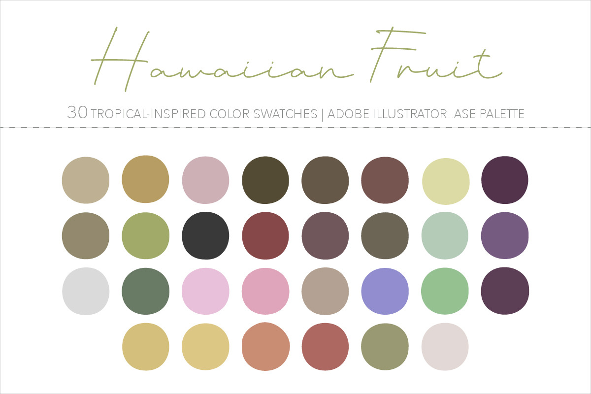 Illustrator Color Palette Bundle V7, a Palette Add-On by Jennadesigns