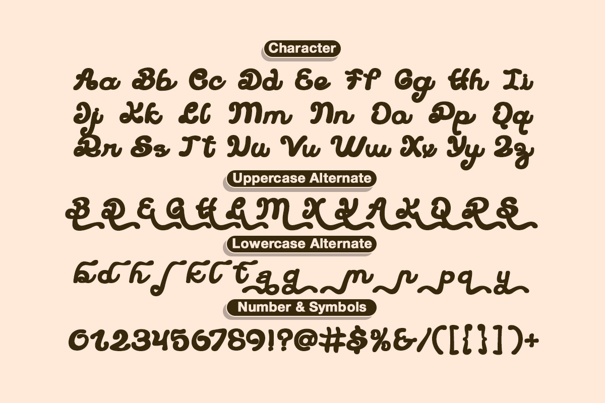 Glaigo - Fun Rounded Script, a Script Font by Pandeka Studio