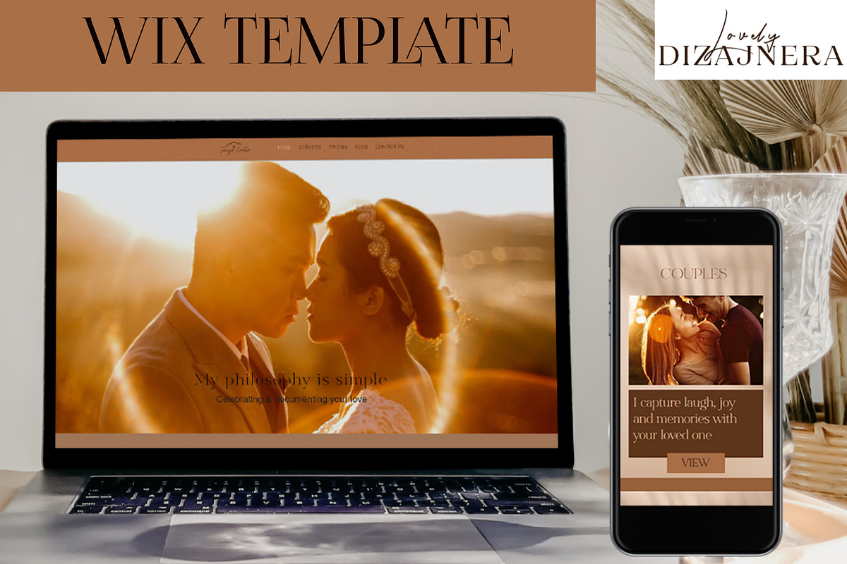 WIX WEBSITE TEMPLATE PHOTOGRAPHER