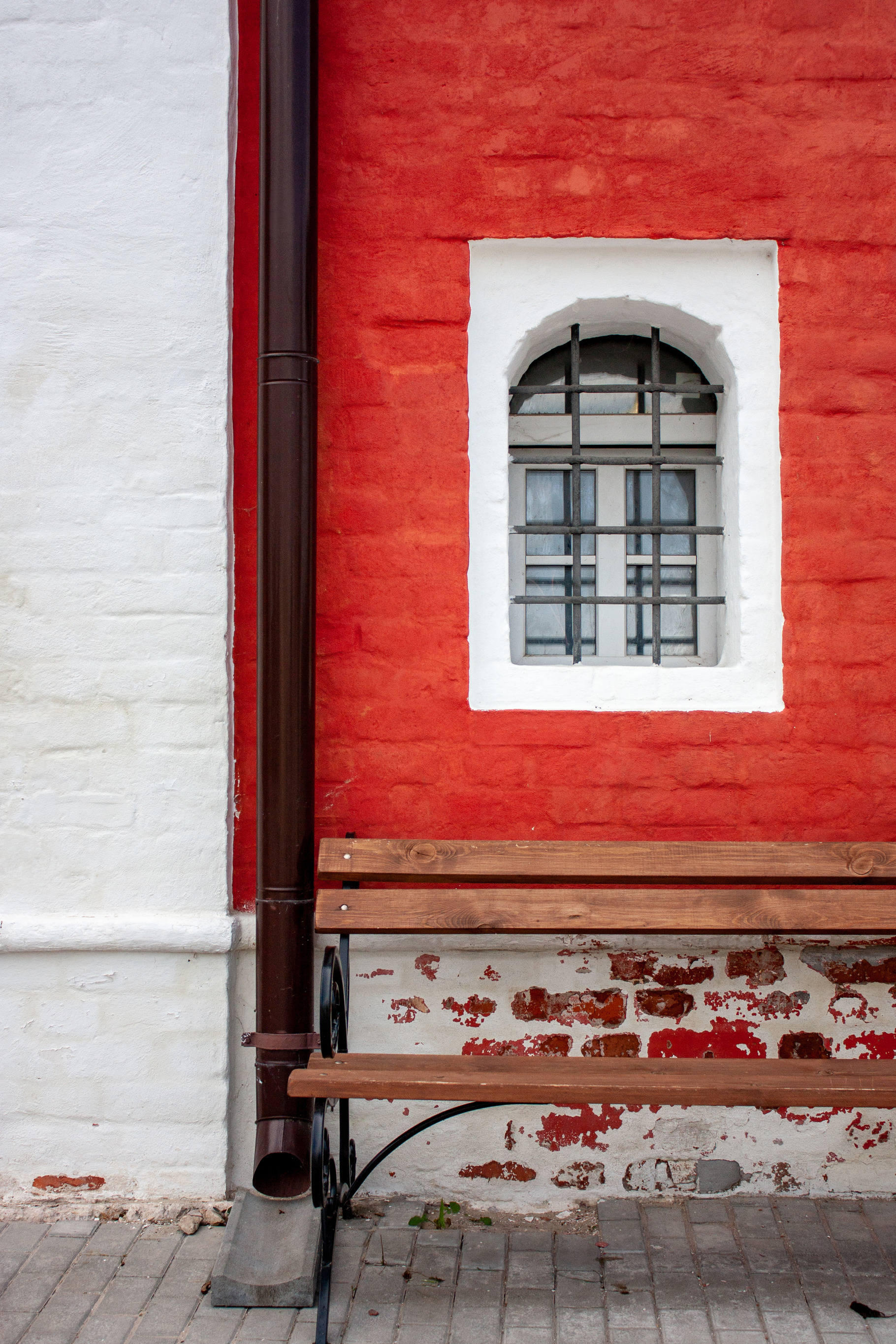 Bench by the window. | Creative Market
