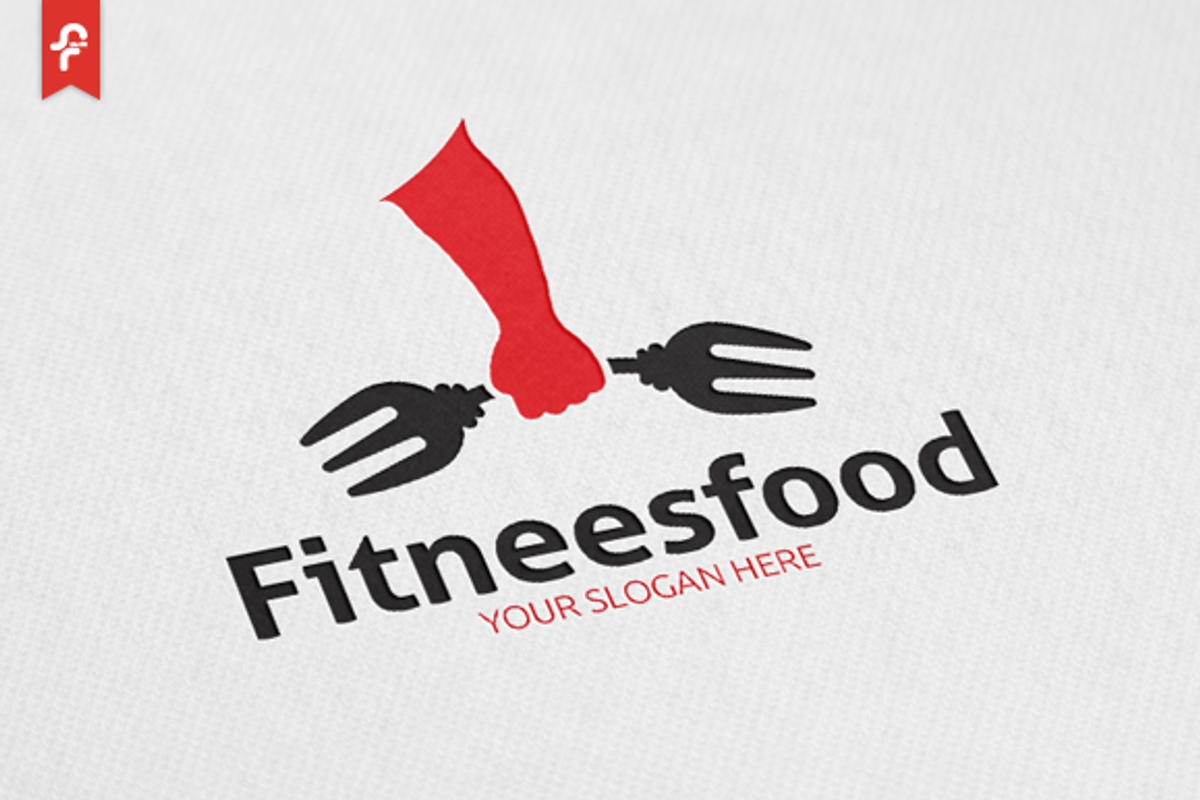 Fitness Food Logo, a Branding & Logo Template by ft.studio