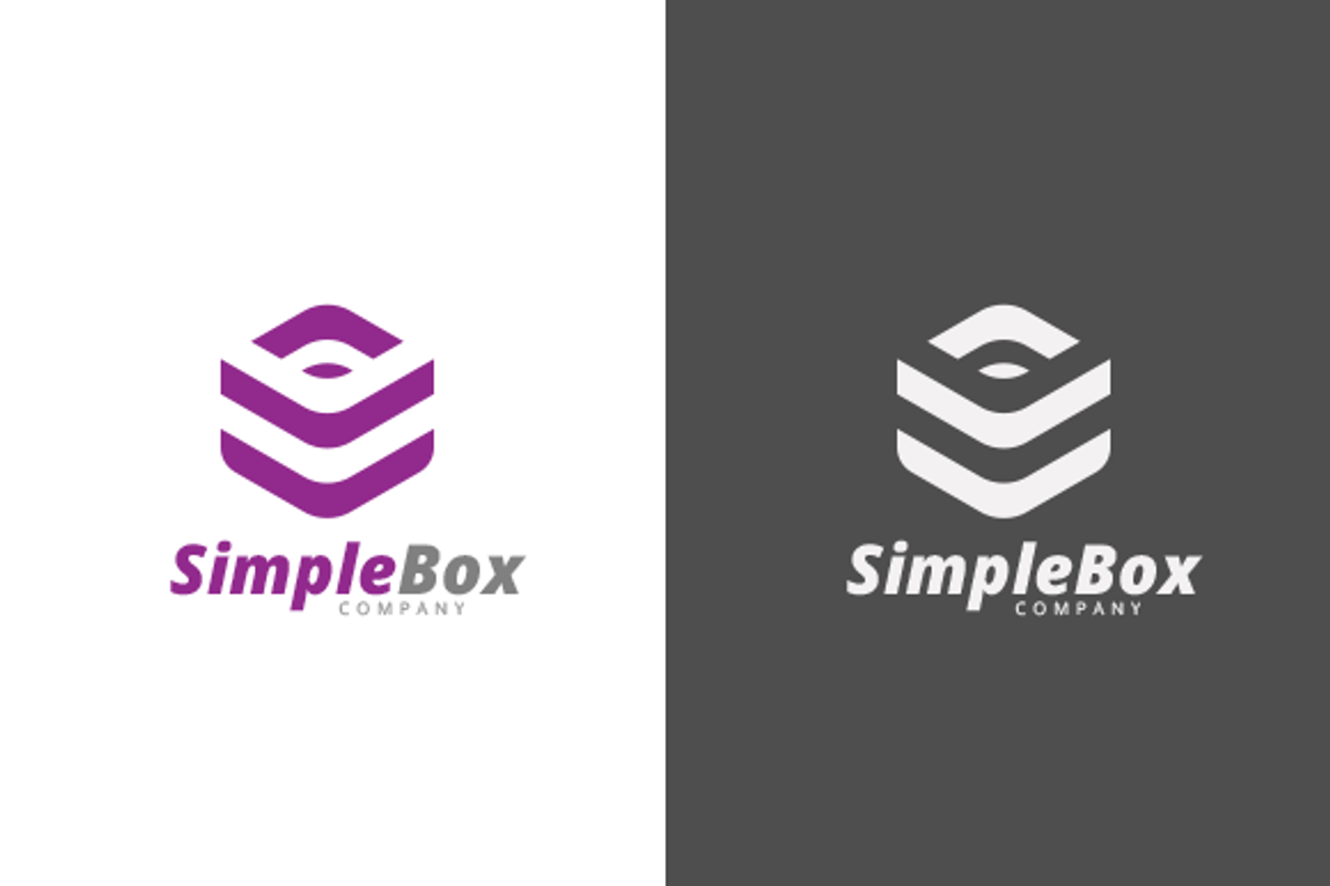 SimpleBox Logo, a Branding & Logo Template by Schneider Design Store