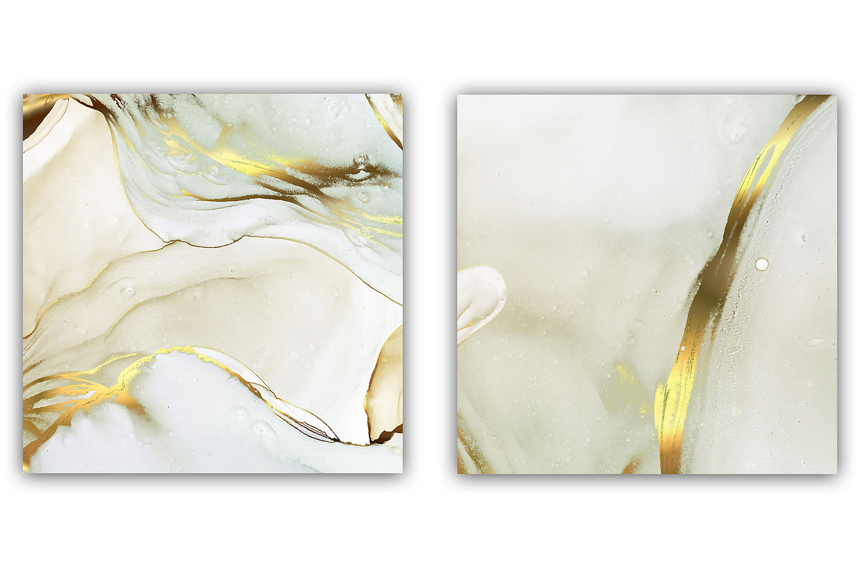 Alcohol Ink Gold Textures, a Texture Graphic by sibel dayı