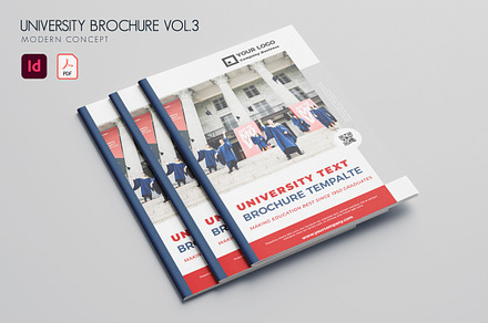 College University Brochure, a Brochure Template by artico