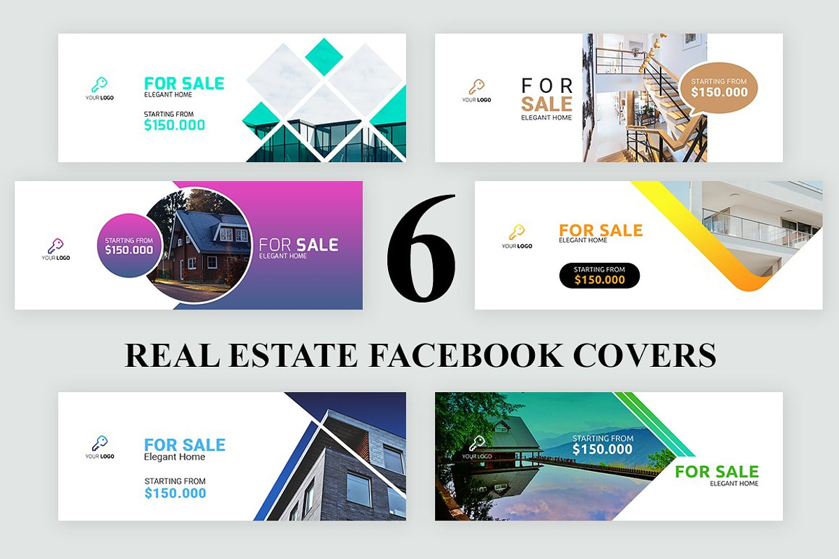 Facebook Covers, a Social Media Template by UNIK Agency