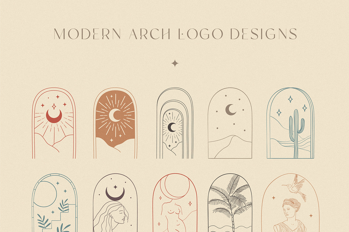 Modern Arc Logo Designs, a Branding & Logo Template by Olya Creative