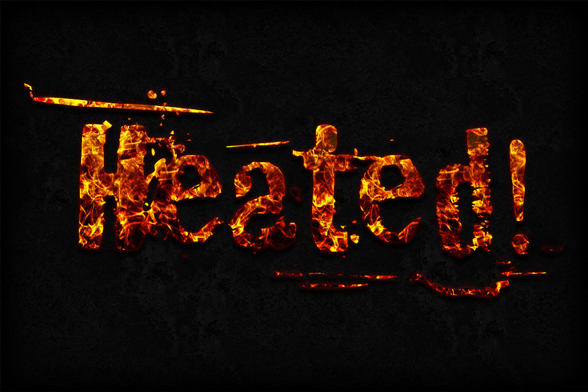Fire Text Effects for Photoshop, a Layer Style Add-On by Creativenauts