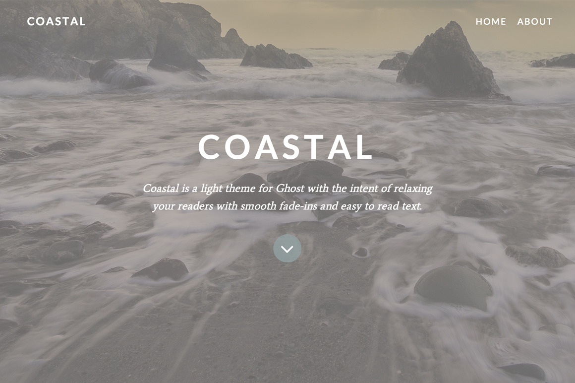 Coastal, a Websites & App Template by Crystalline Themes