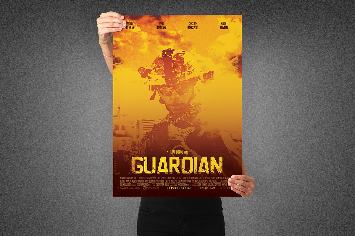 Guardian Movie Poster Template, a Flyer Template by loswl