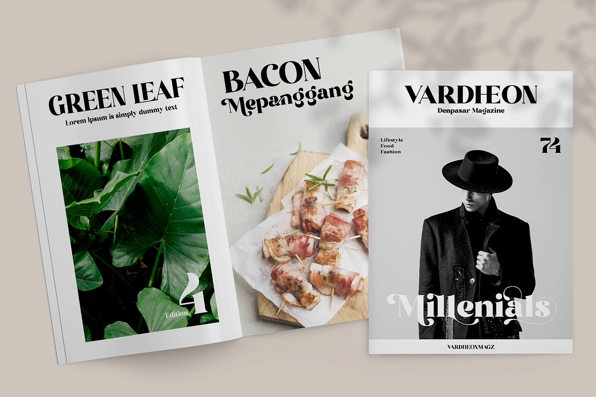 Kathak - Modern Classy Serif Font, a Serif Font by Ekahermawan ...