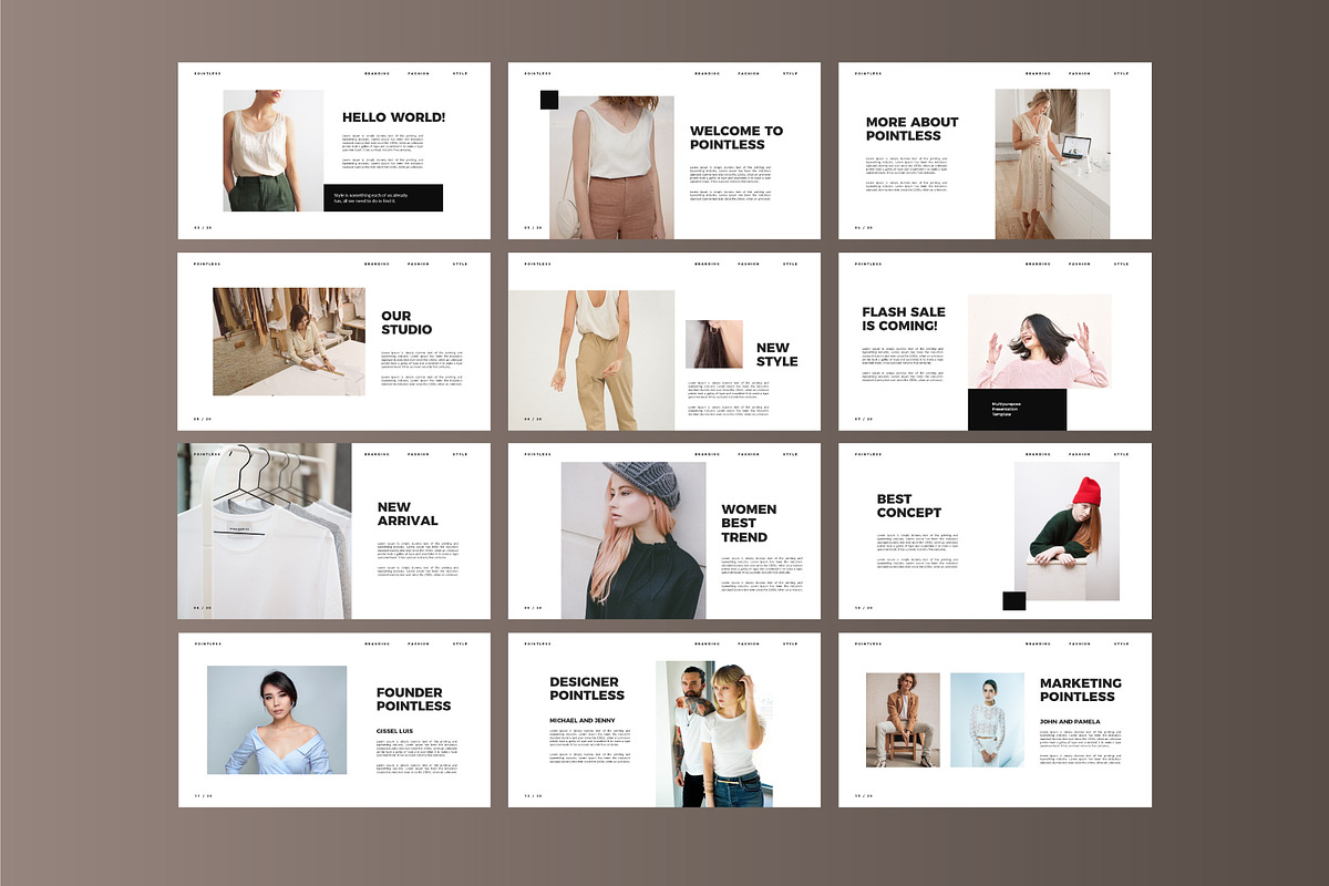 Pointless Powerpoint Template, a Presentation Template by Yo Slide