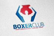 Boxer Club Logo, a Branding & Logo Template by Creative Dezing